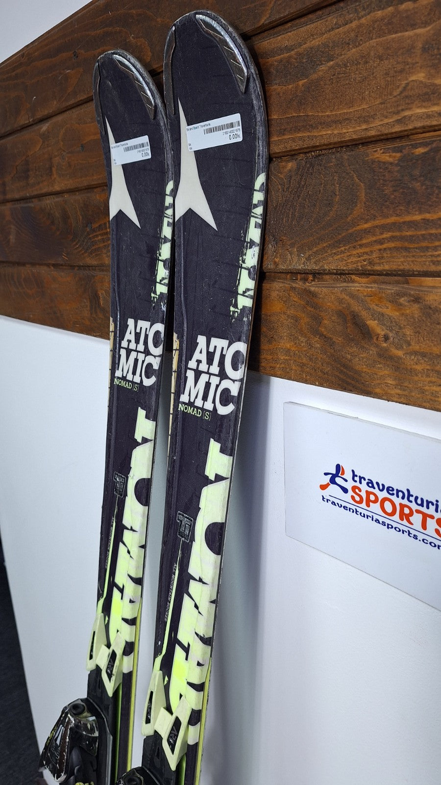 Atomic Nomad Radon Ti 164cm Ski + Atomic 12 Bindings Winter Sport ...