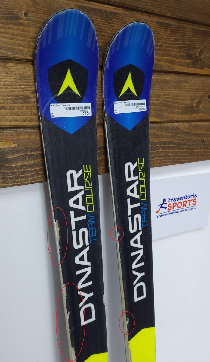 Dynastar Team Course World Cup 158 cm Ski + Look 10 Bindings Winter Fu ...
