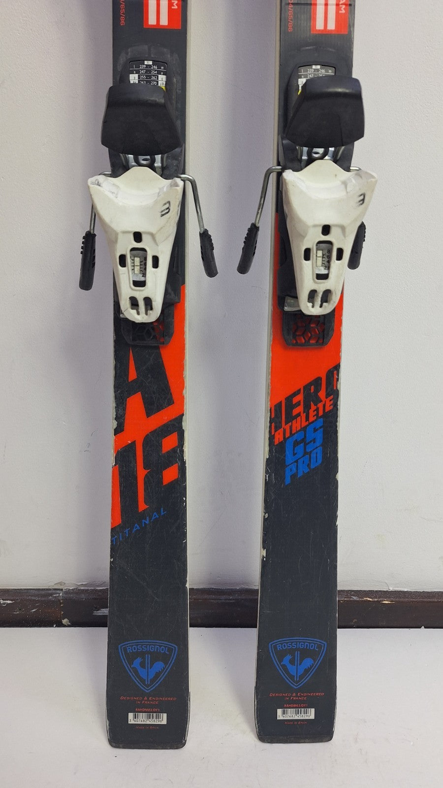 Rossignol Hero Athele GS Pro 158 cm Ski + Fischer RS9 Bindings Winter – Traventuria Sports