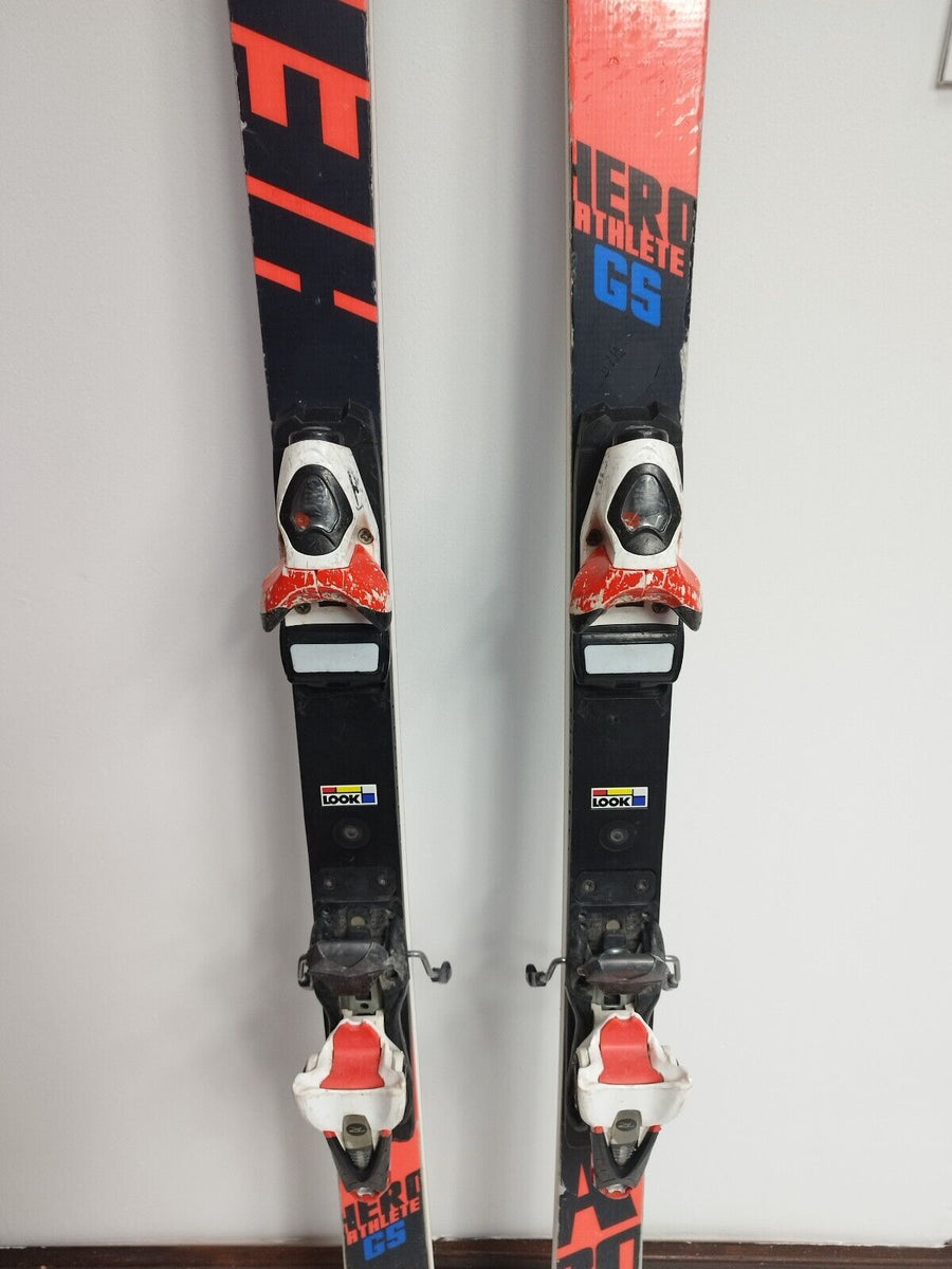 Rossignol Hero FIS 170 cm Ski + Look 10 Bindings Winter Fun Snow ...
