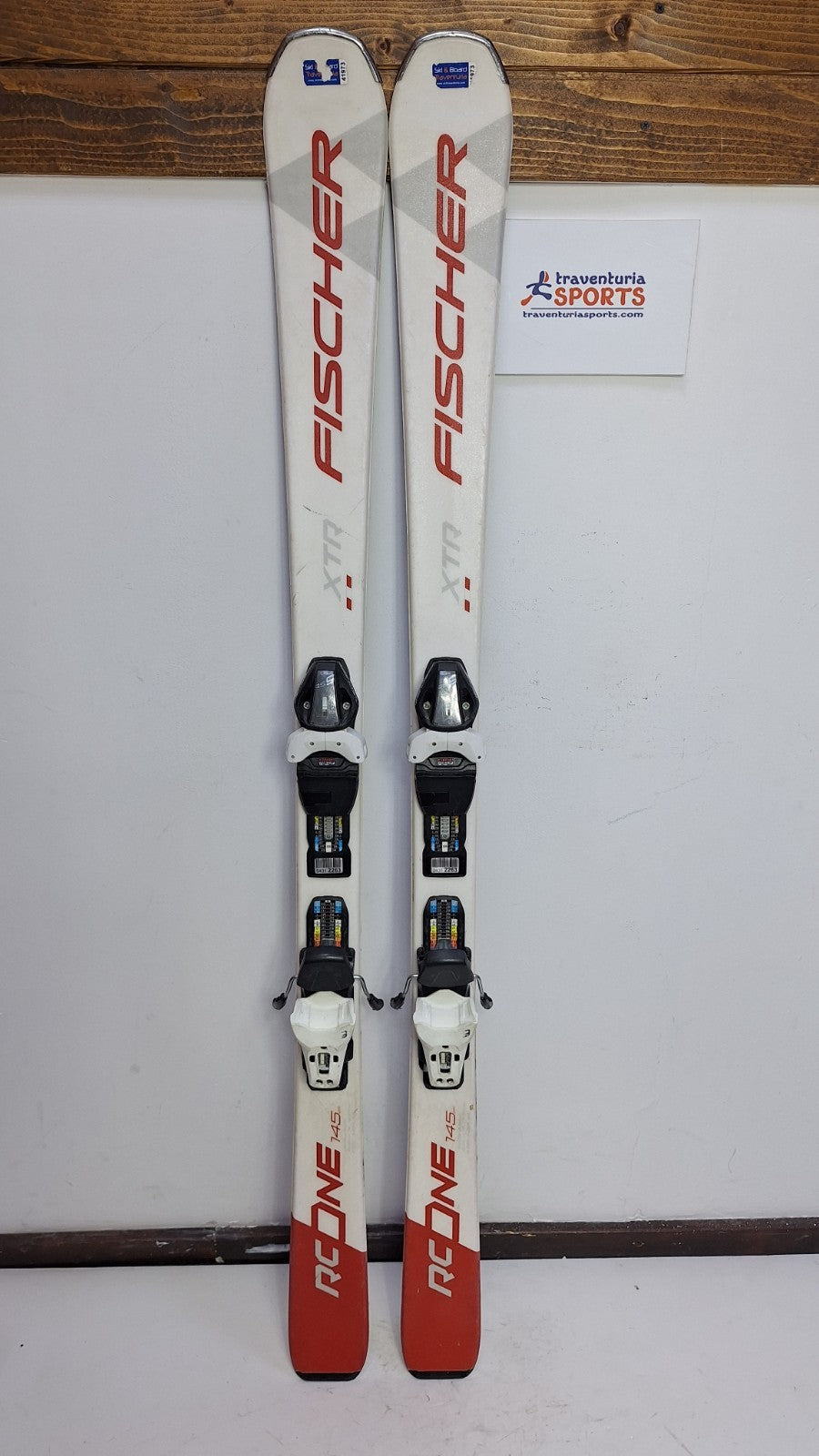 Fischer XTR RC One X 145cm Ski + Fischer RS 9 Bindings Winter Sport Fu ...