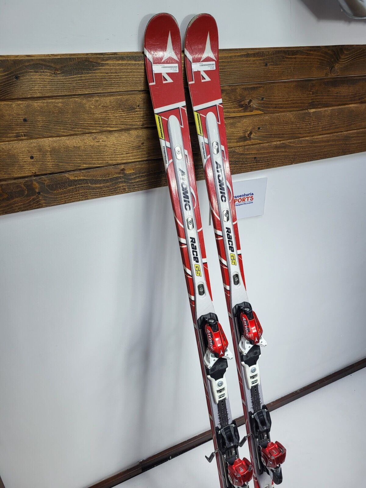 Atomic Race GS 186 cm Ski + Atomic 16 Bindings Winter Snow Outdoor ...