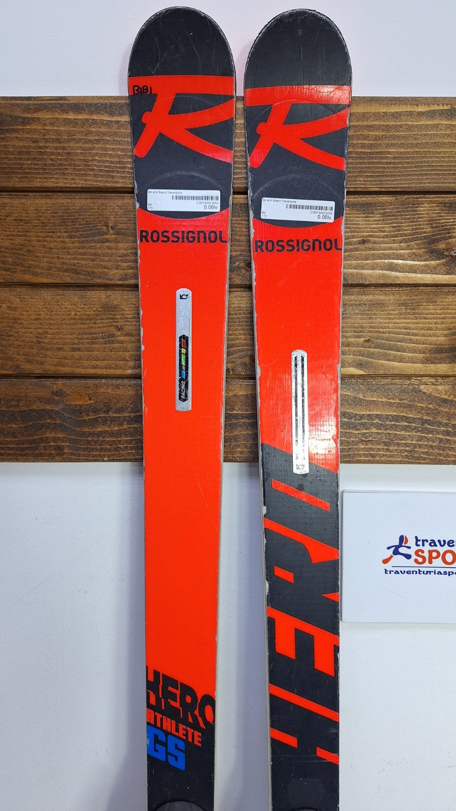 Rossignol Hero Athele GS Pro 175 cm Ski + Tyrolia 13 Bindings Winter F – Traventuria Sports
