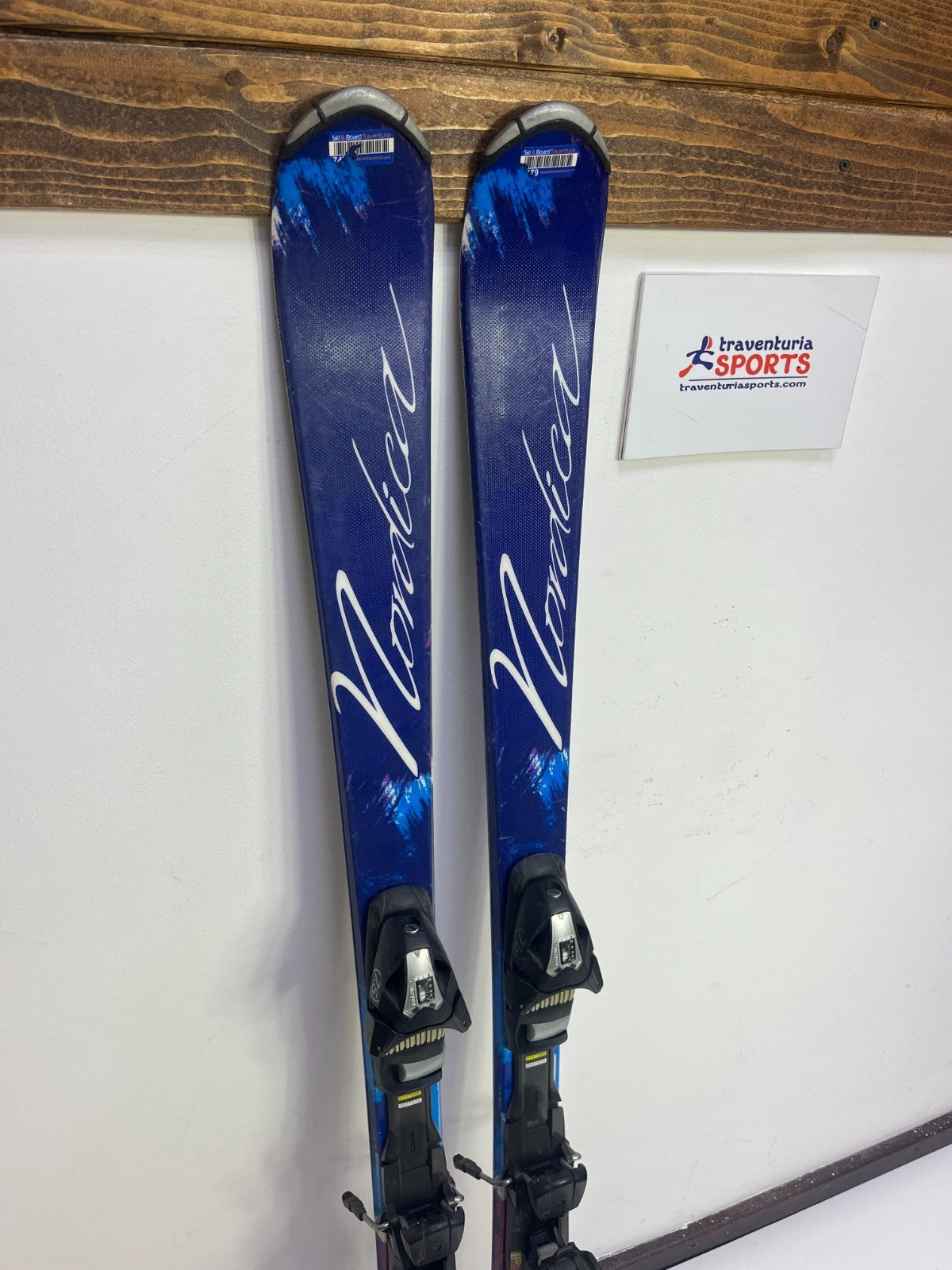 Nordica Little Belle 140 cm Ski + Elan ESP 7.5 Bindings Winter Adventu ...