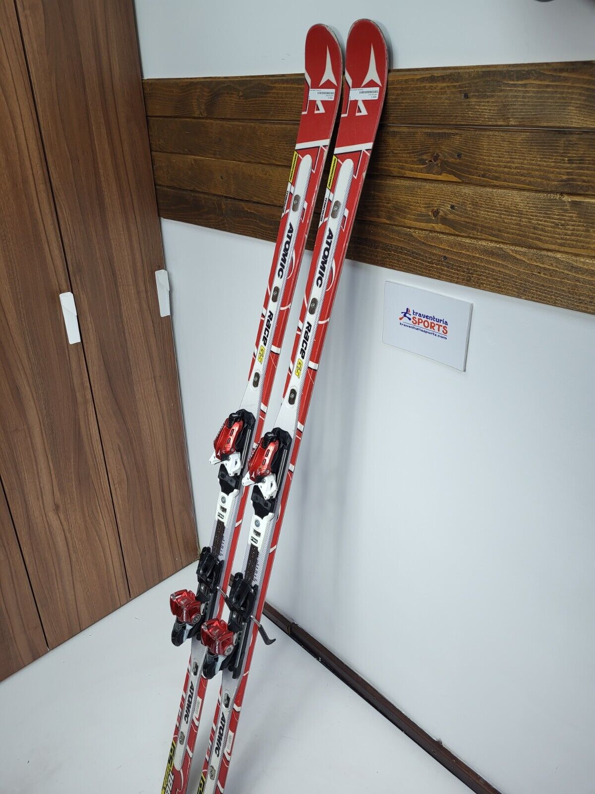 Atomic Race GS 186 cm Ski + Atomic 16 Bindings Winter Snow Outdoor ...