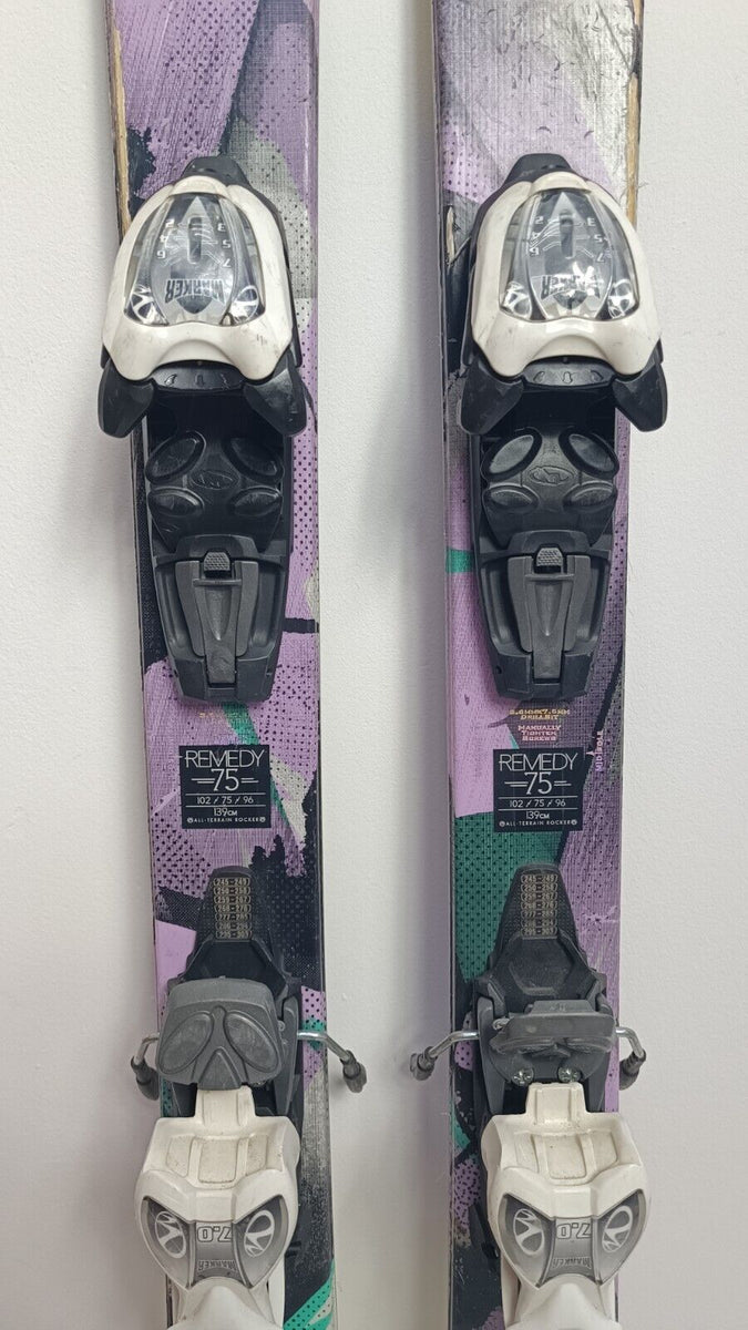 K2 Remedy 139cm Ski + Marker 7 Bindings Winter Sport – Traventuria Sports