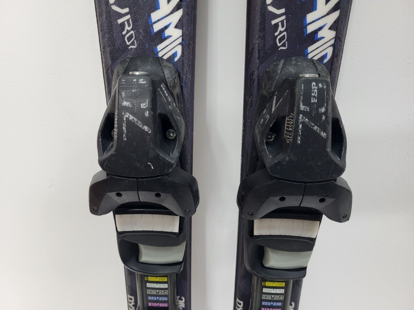 Dynamic VR 07 120 cm Ski + Elan ESP 7.5 Bindings Adventure Slope Winte ...