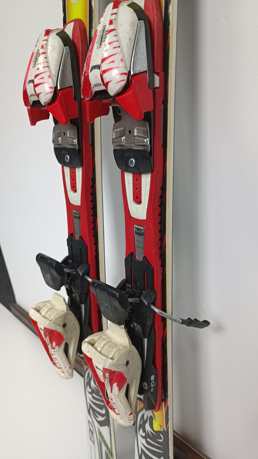 Völkl Racetiger Racing SL 130 cm Ski + Marker Comp 10 Bindings Worldcu ...
