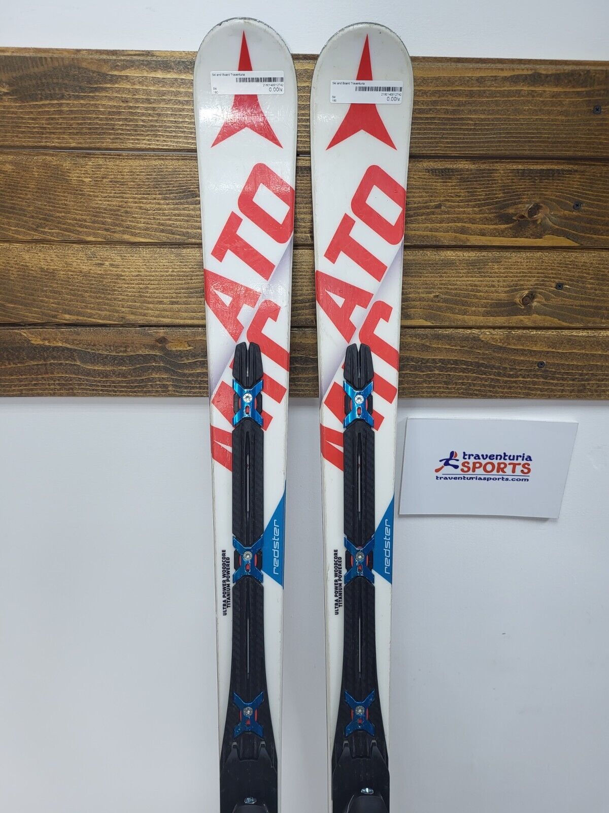 Atomic Redster FIS Doubledeck GS 180 cm Ski + Tyrolia 10 Bindings Wint – Traventuria Sports