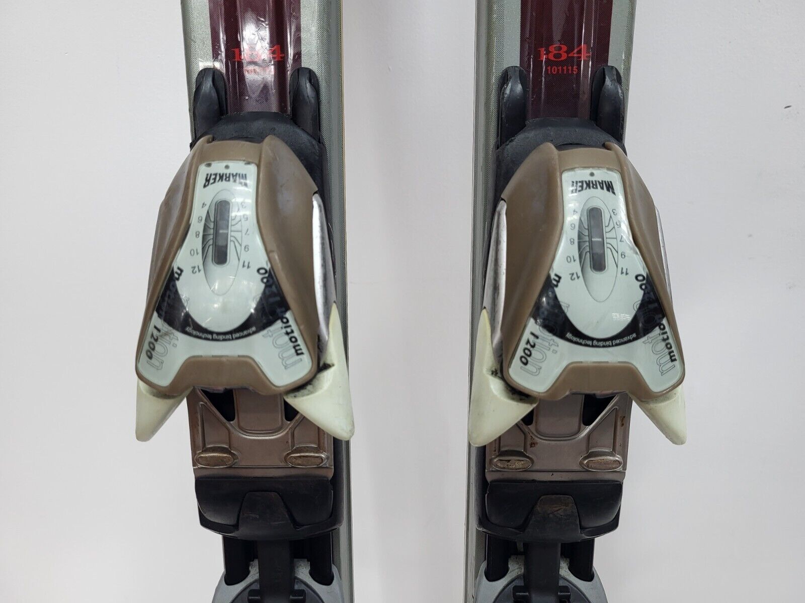 Völkl V4 184 cm Ski + Marker Motion 1200 Bindings Made In Germany Adve ...