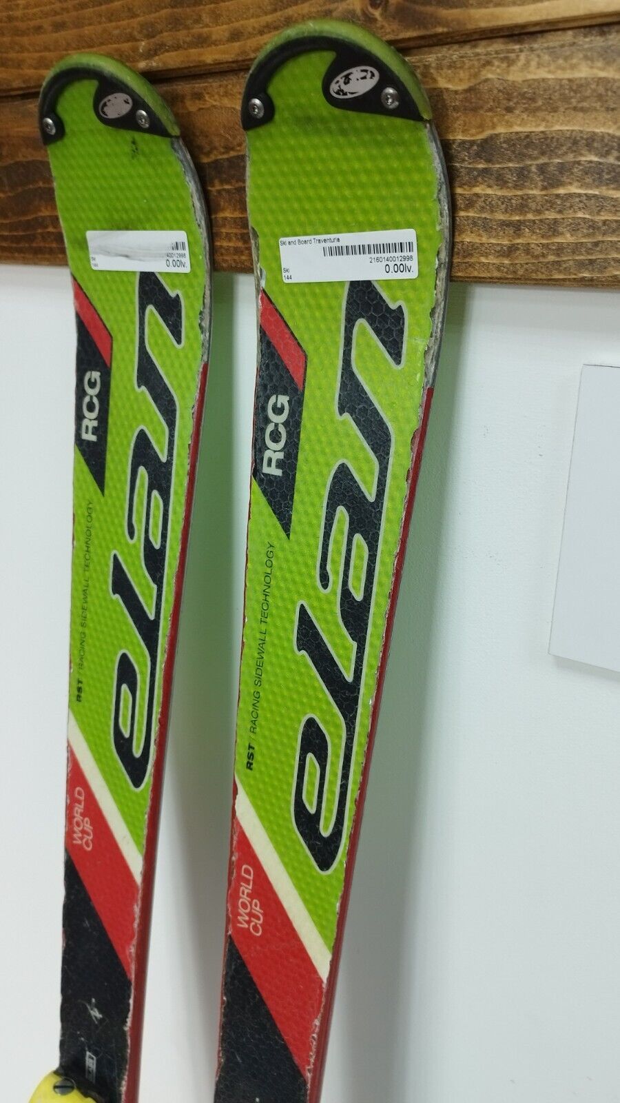 Elan Race RCG World Cup 144 cm Ski + Tyrolia 7 Bindings Winter Fun Sno ...