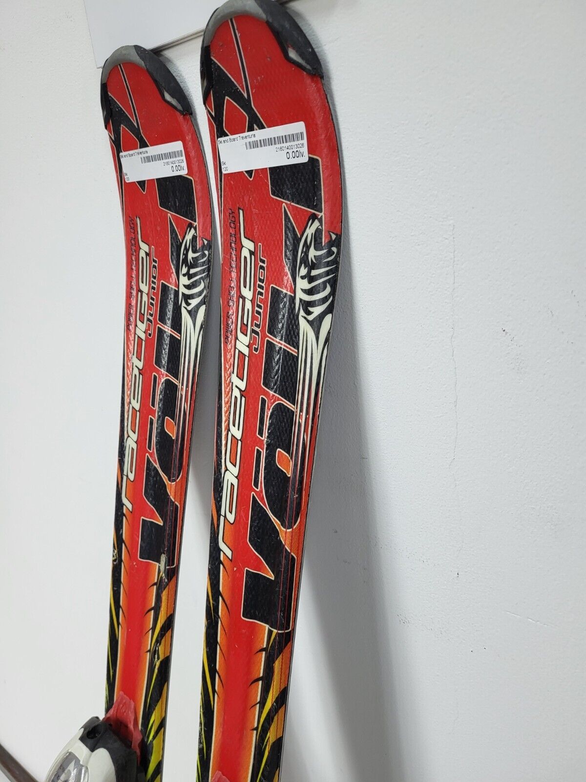 Völkl Racetiger GS JR 120 cm Ski + Marker 4.5 Bindings Winter Sport Sn ...