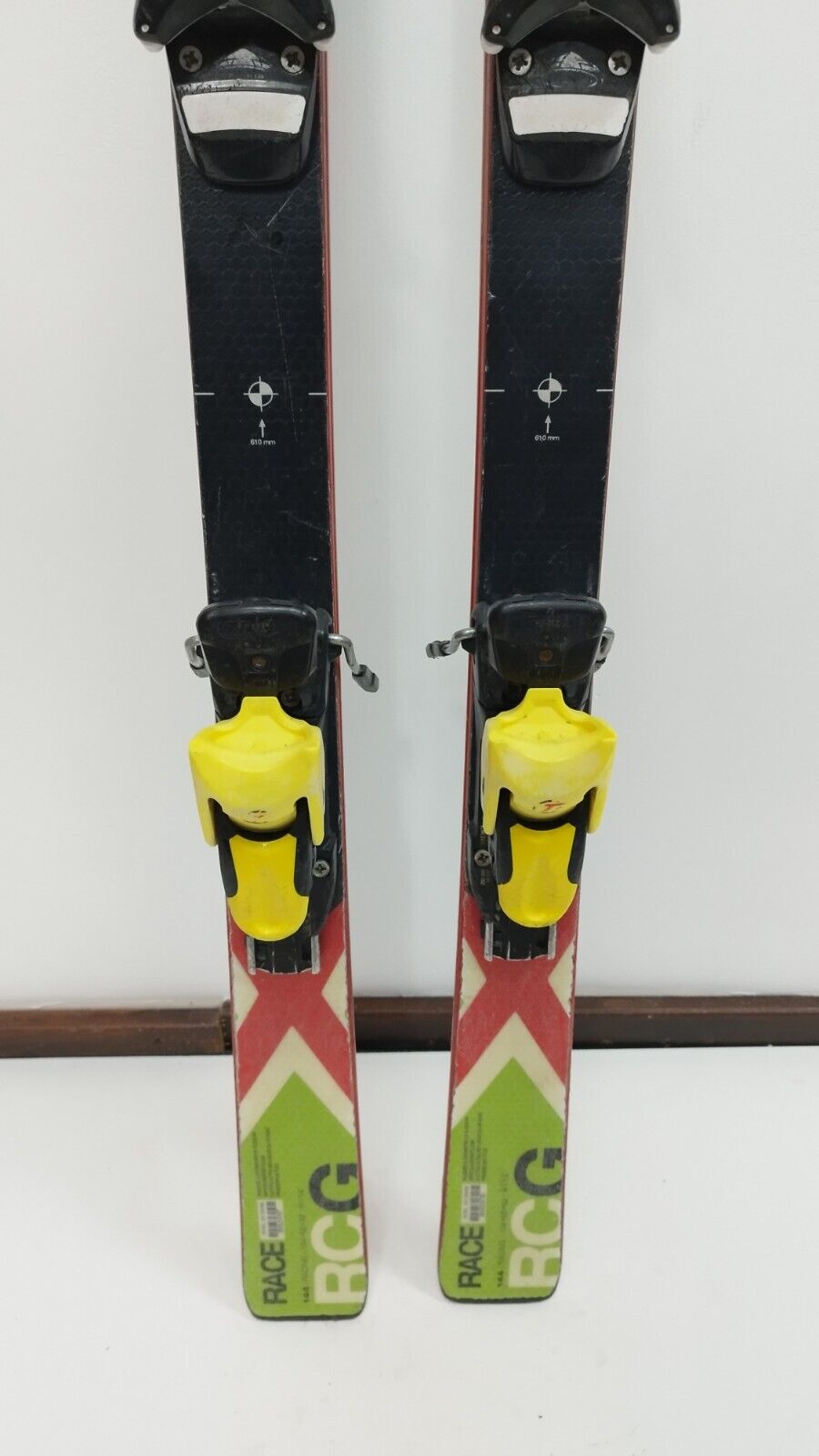 Elan Race RCG World Cup 144 cm Ski + Tyrolia 7 Bindings Winter Fun Sno ...