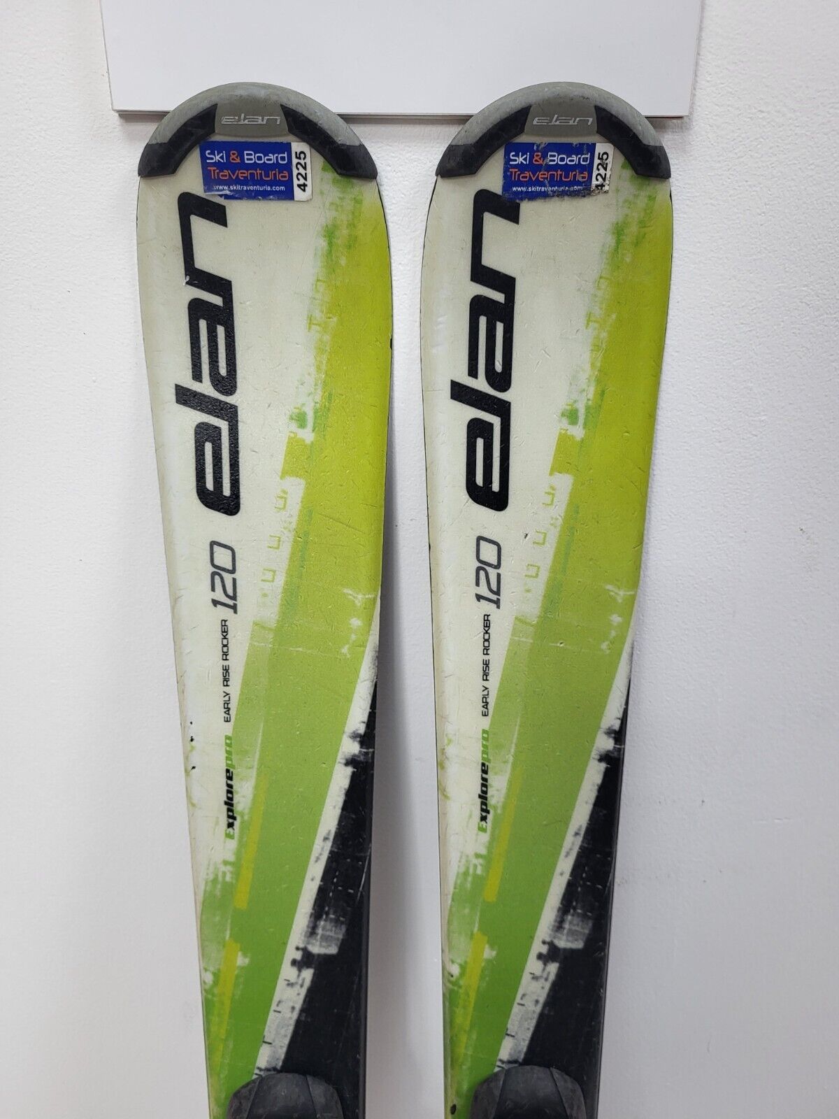 Elan Explore Pro 120 cm Ski + Elan ESP 7.5 Bindings Winter Fun Snow ...