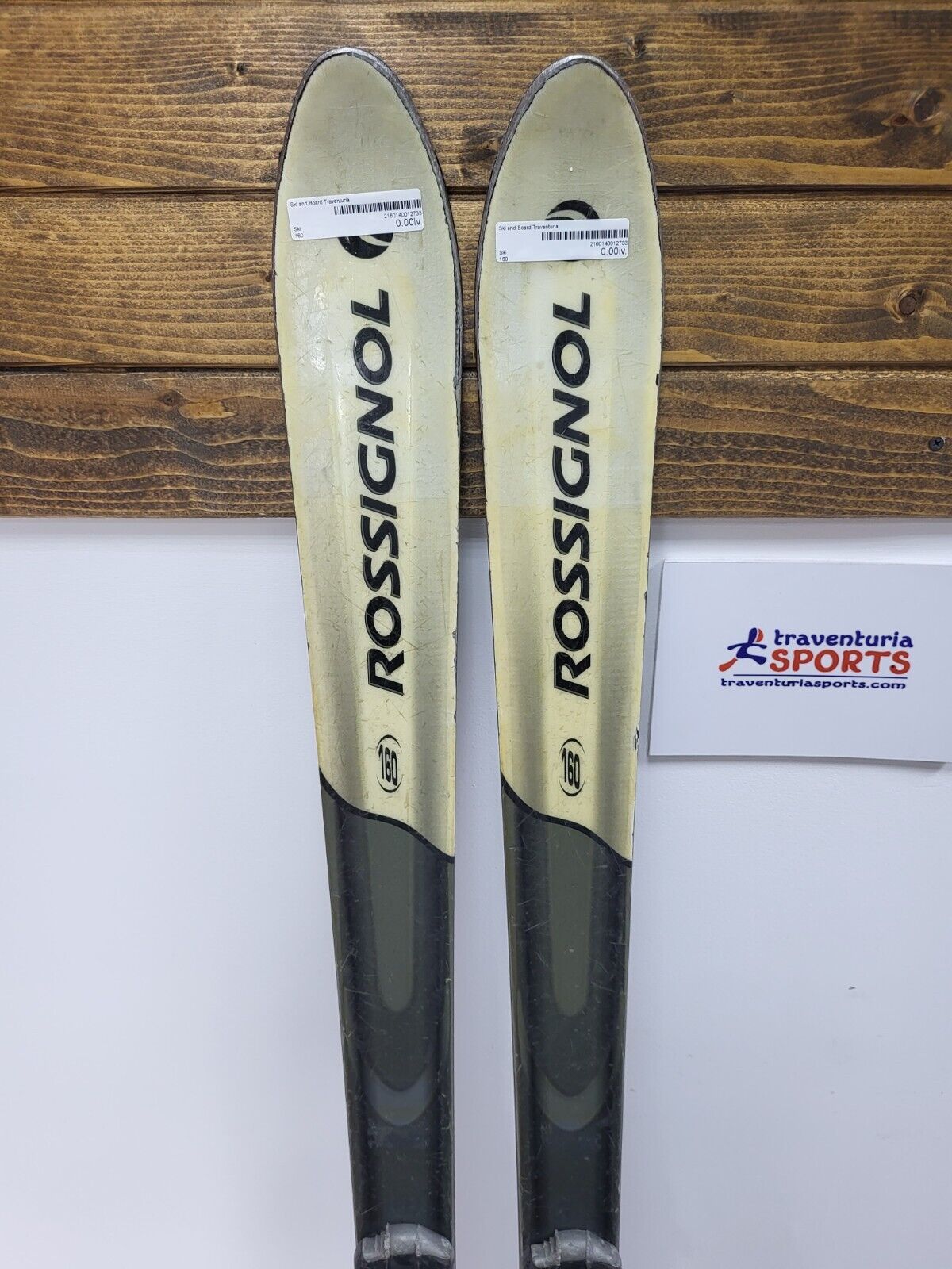 Rossignol Carve 10.5 160 cm Ski + Rossignol Axium 9.5 Bindings Winter ...